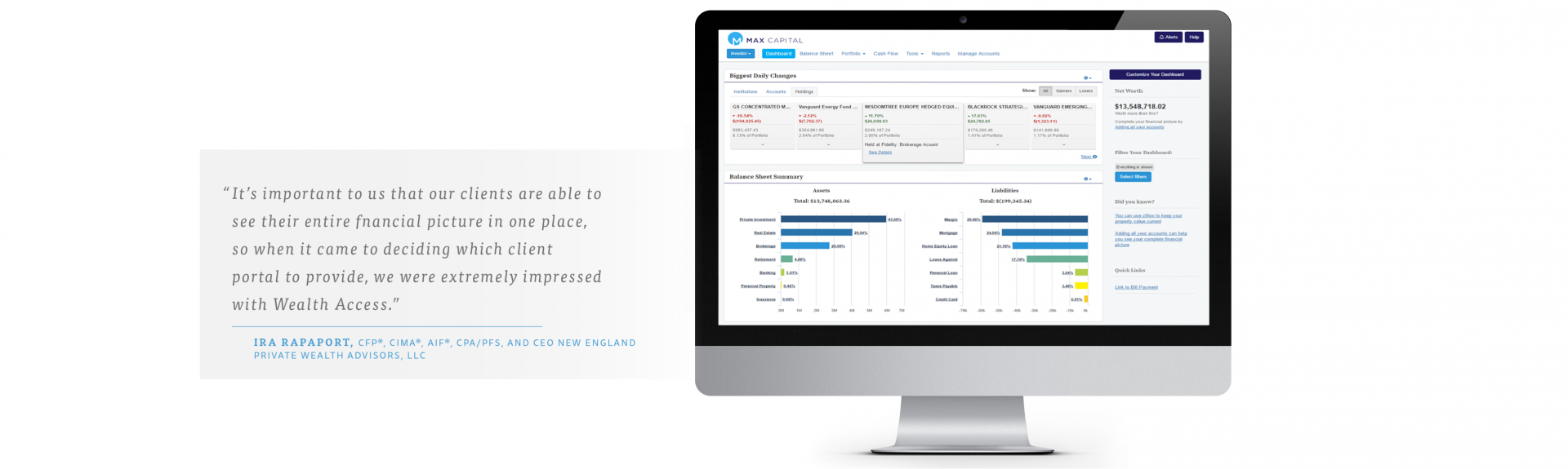 Wealth Access | Personal Financial Management for Advisors